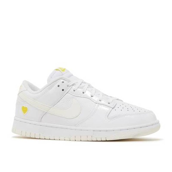 Nike | Shoes | Nike Dunk Low Valentines Day Yellow Heart | Poshmark